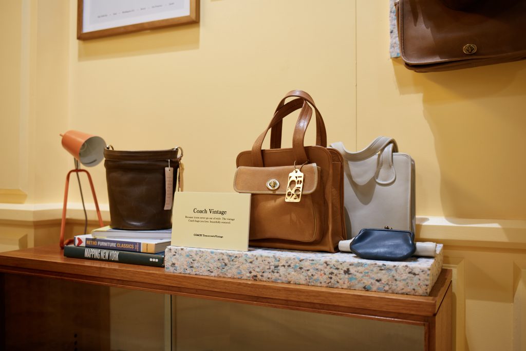 In pictures: Coach opens pre-loved concept store in London