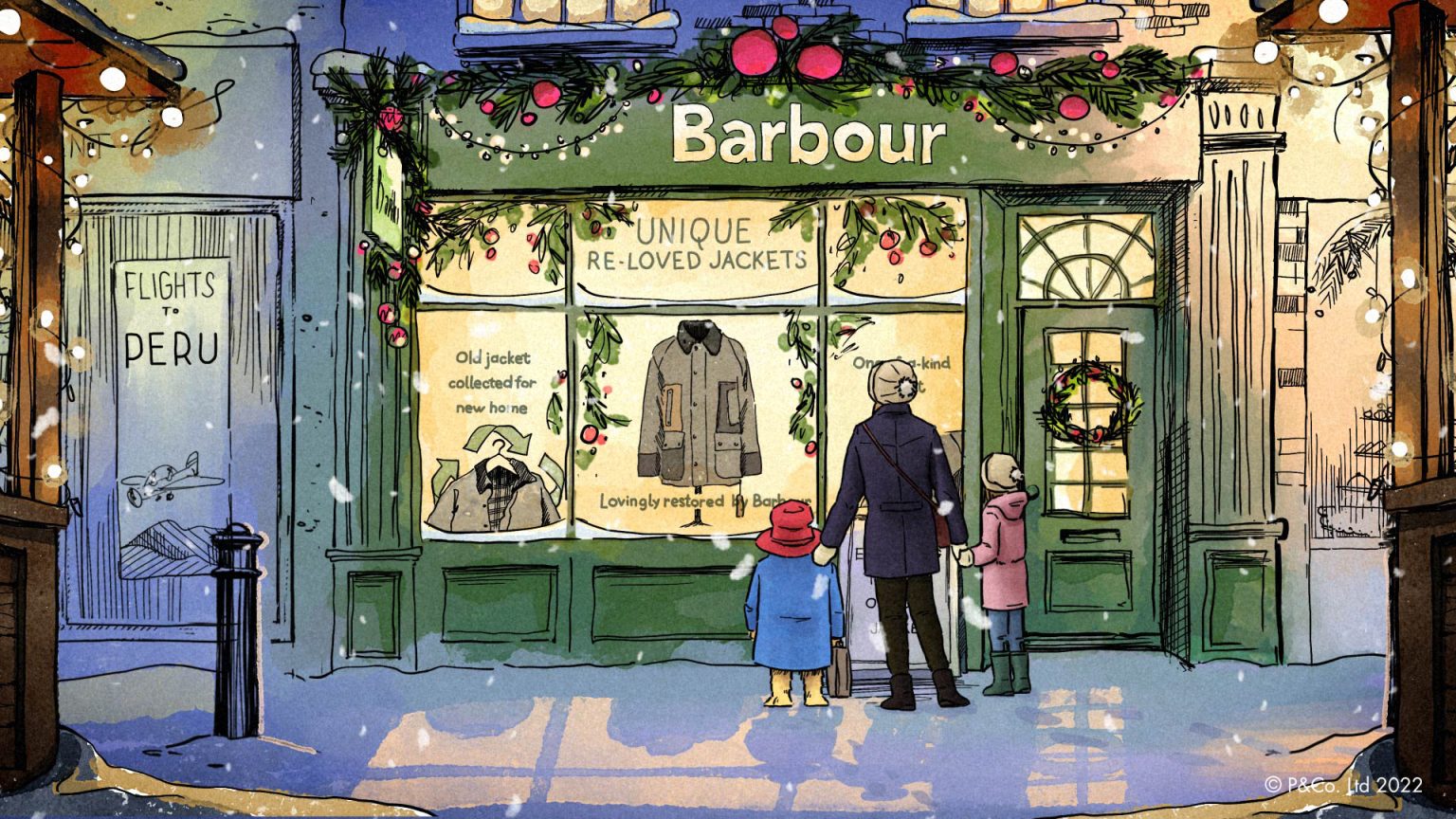 Barbour launches new Christmas campaign