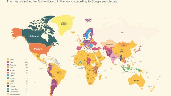 Shein overtakes Zara as most popular fashion retailer in the world