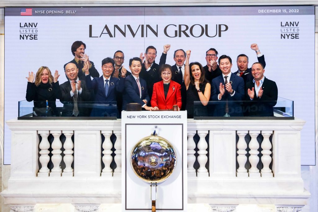 China’s Lanvin Group debuts in volatile New York market
