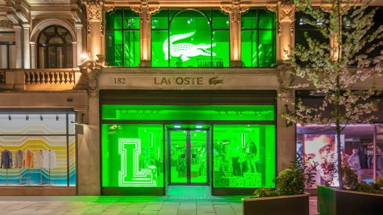 First look: Lacoste unveils Regent Street flagship