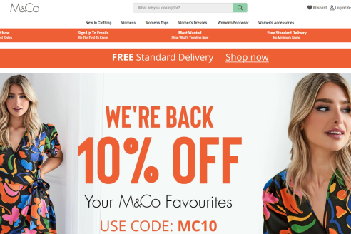 M&Co launches new website