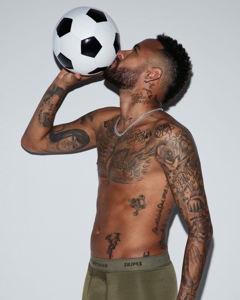 First look: Skims debuts menswear line with Neymar
