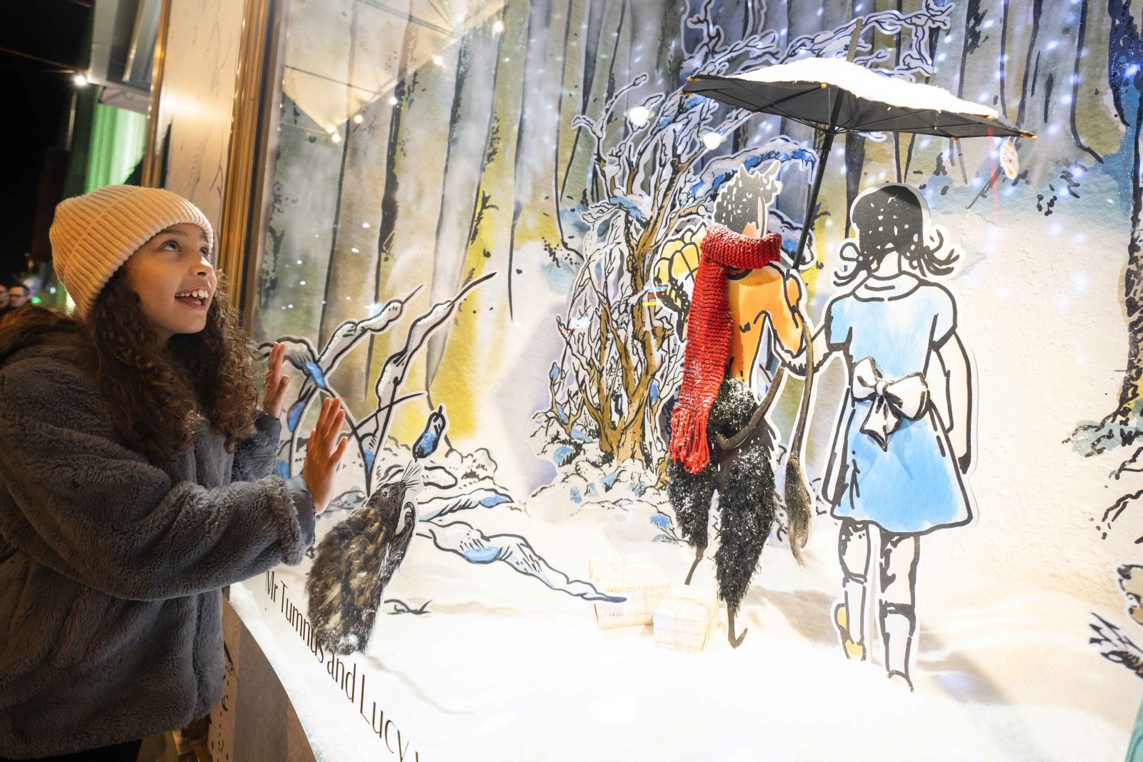 Fenwick reveals Narnia-themed Christmas window
