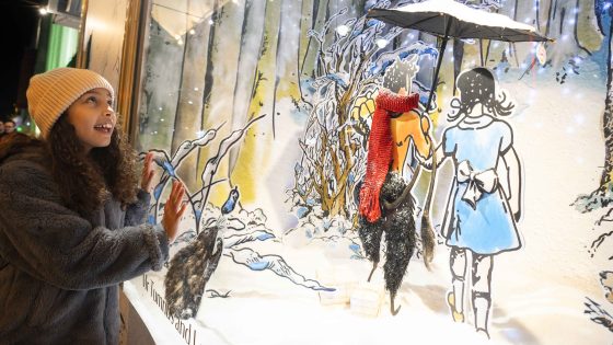 Fenwick reveals Narnia-themed Christmas window