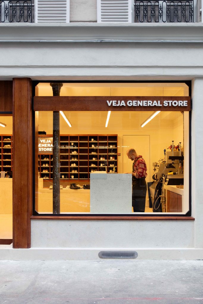 In pictures: Veja opens Paris repair shop