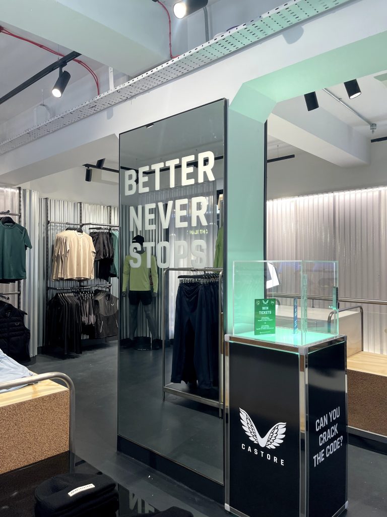 Castore opens doors to Dublin concept store