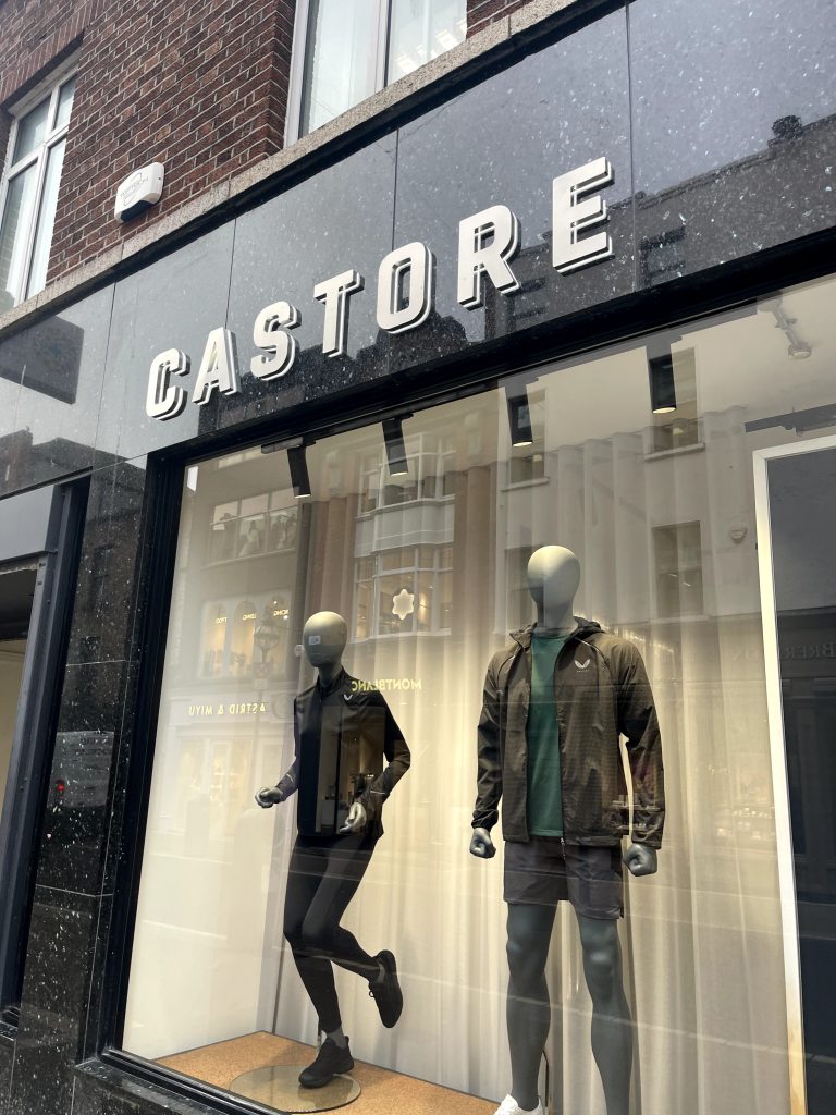 Castore opens doors to Dublin concept store