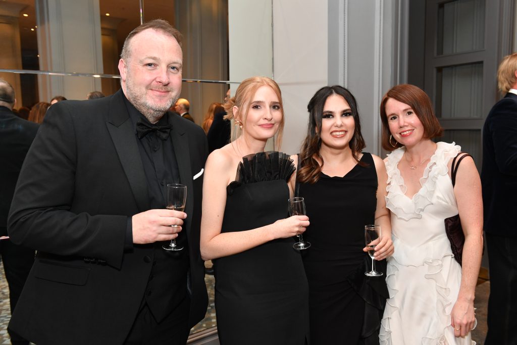 Who was at the Drapers Footwear Awards 2024 party?