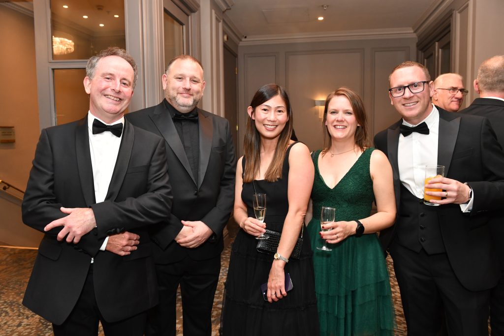 Who was at the Drapers Footwear Awards 2024 party?