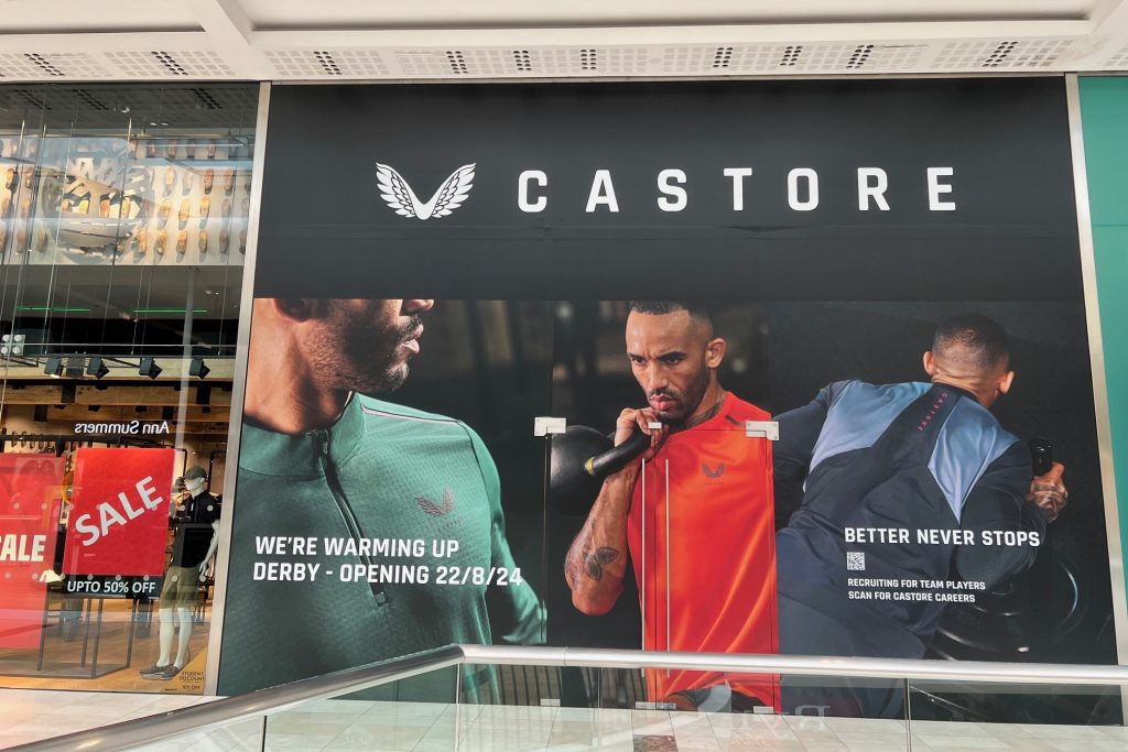 Castore to open new store in Derby