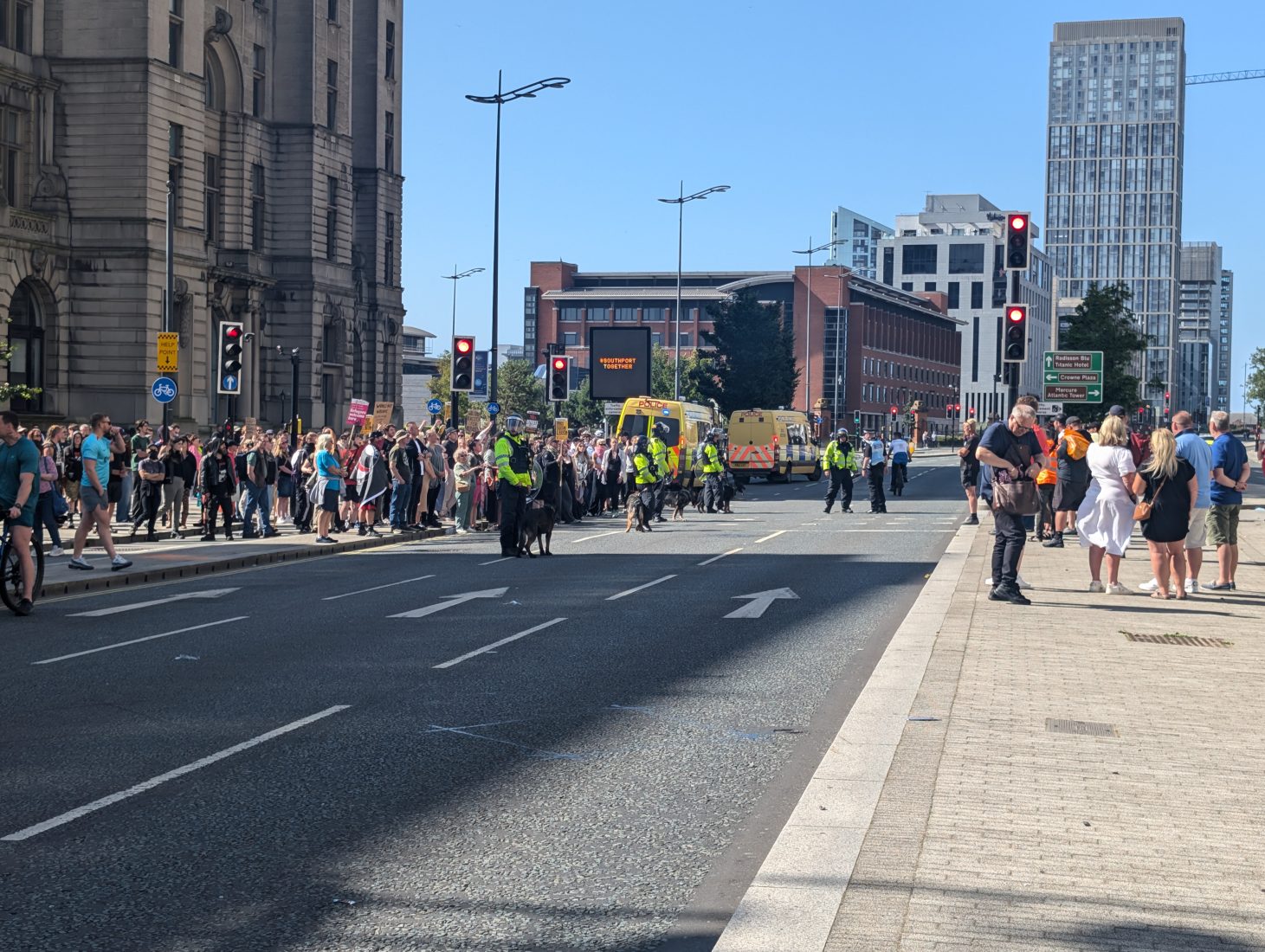 Ongoing riots impact high street footfall