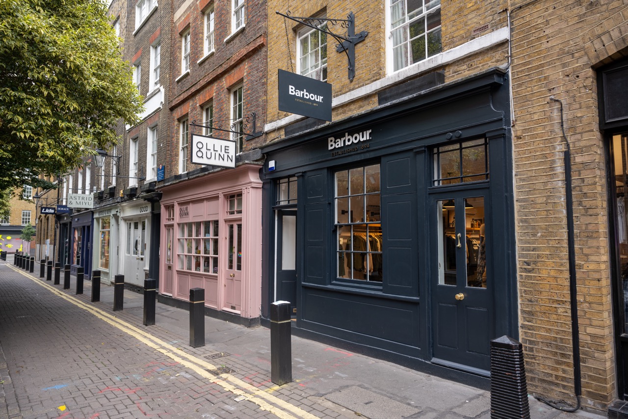 Barbour unveils Seven Dials store