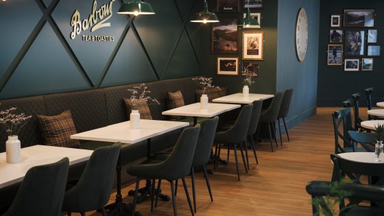 In pictures: Fenwick and Barbour team up on pop-up café