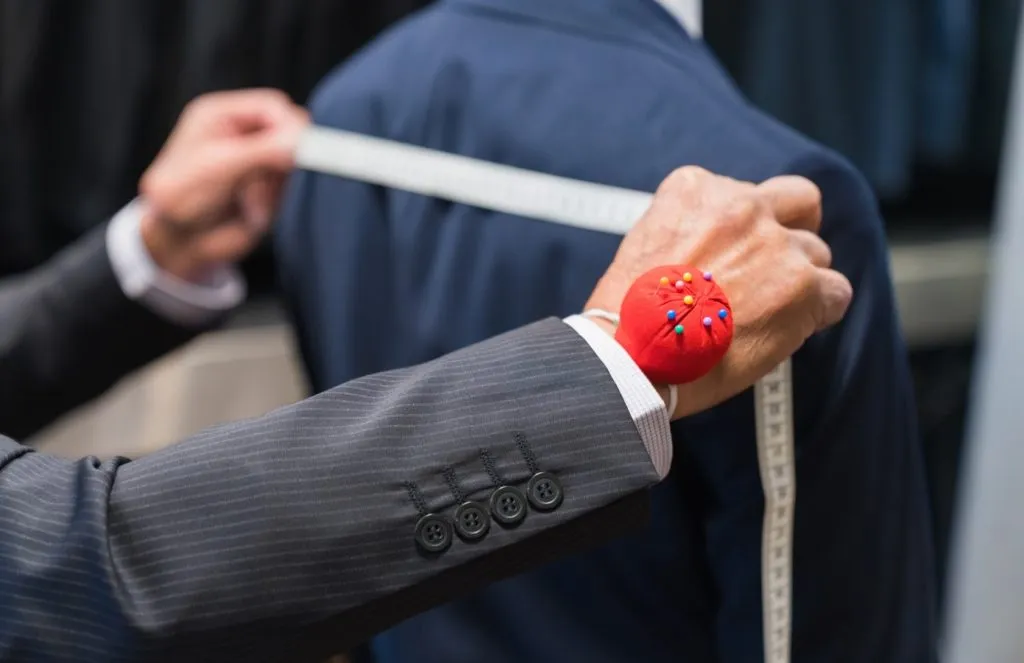 Suit sales store