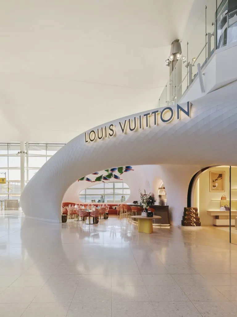 Louis Vuitton opens store and cafe at London Heathrow airport
