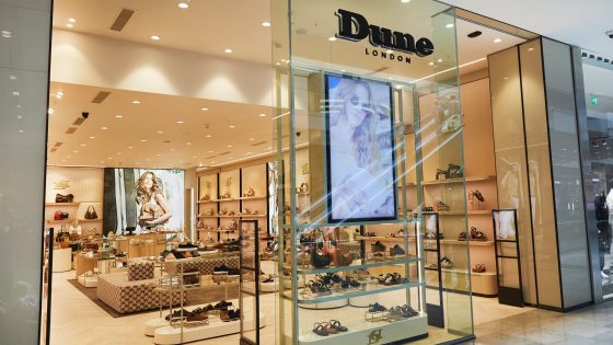 First look: Dune unveils renovated store in Westfield Stratford City