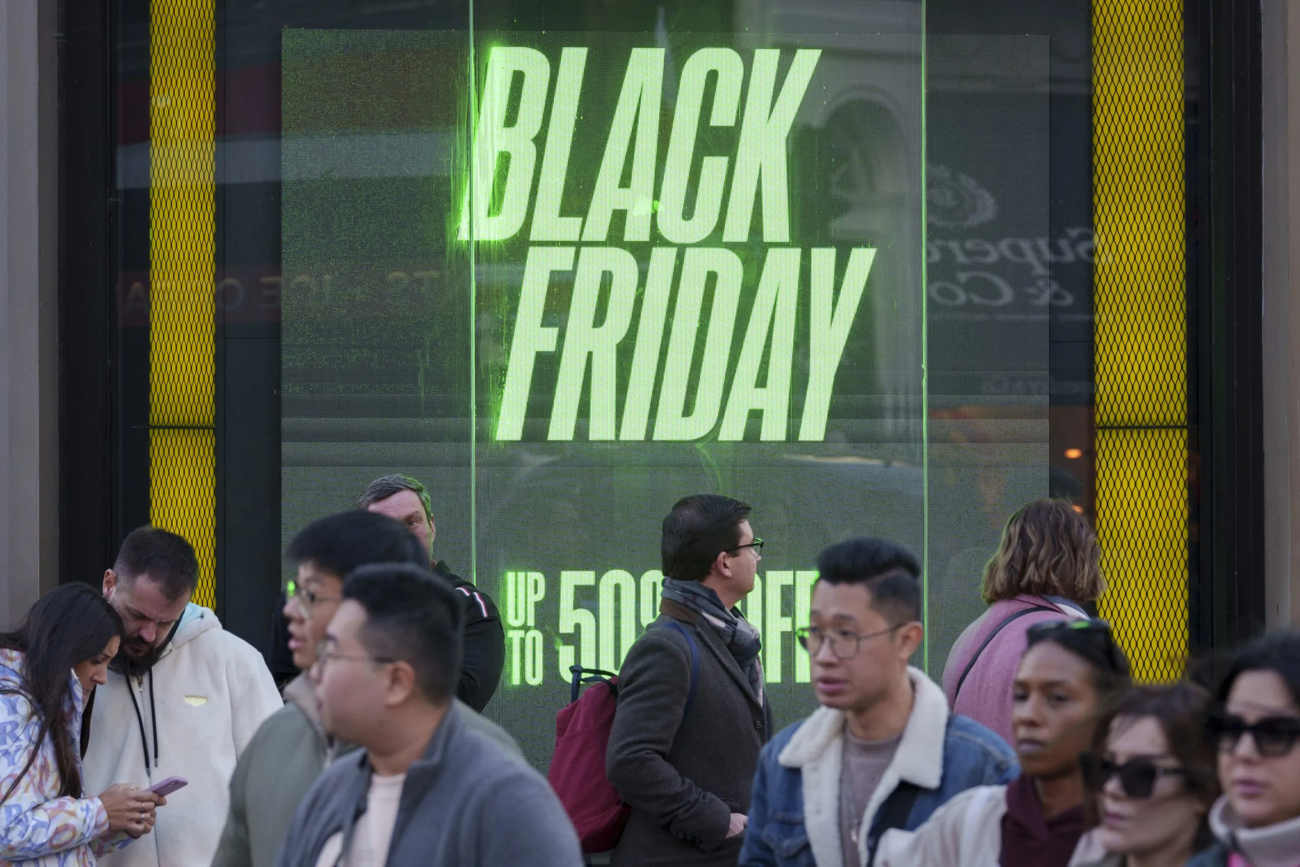 Black Friday retail sales hit by Budget uncertainty