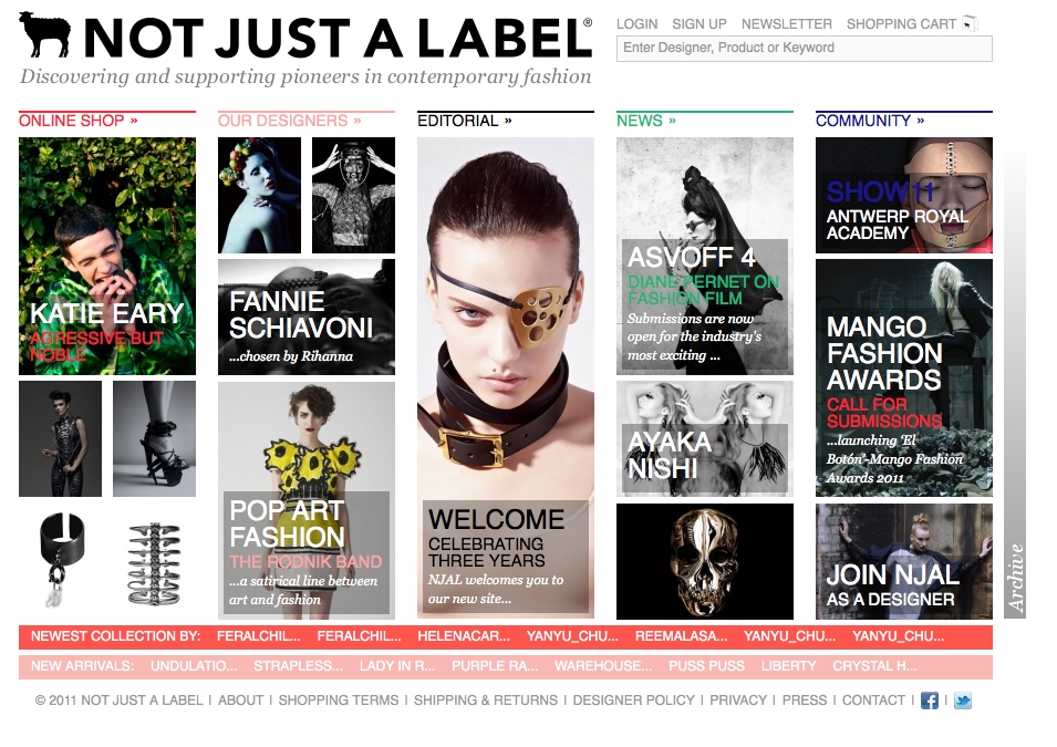 Not Just A Label relaunches website | Retail Jeweller