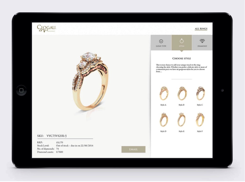 Clogau presents new bespoke engagement ring creator at Jewellery ...