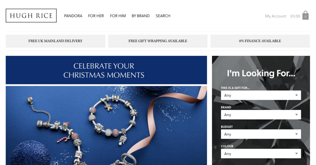 Hugh Rice launches new ecommerce website and brand image | Retail Jeweller