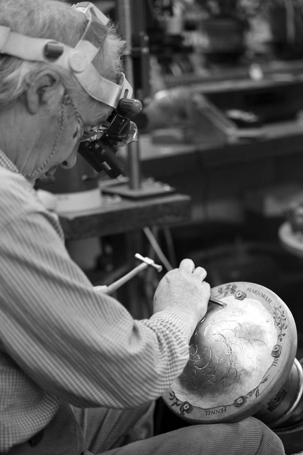Top engraver and silversmith Malcolm Appleby receives lifetime ...