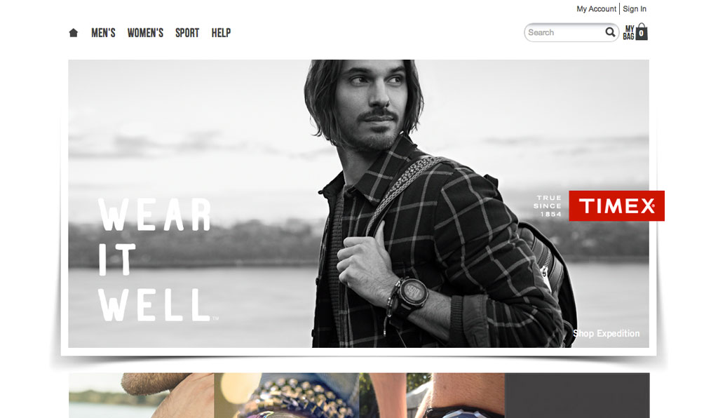 Timex UK enjoys sales increase after transactional website launch