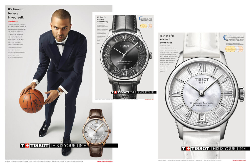 Tissot announces new advertising campaign