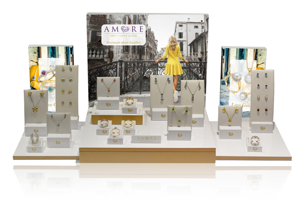 Amore introduces new display and packaging for gold collections ...