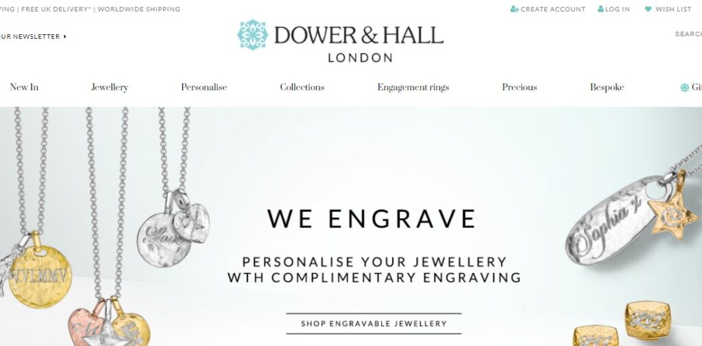 Dower & Hall updates website with refreshed imagery | Retail Jeweller