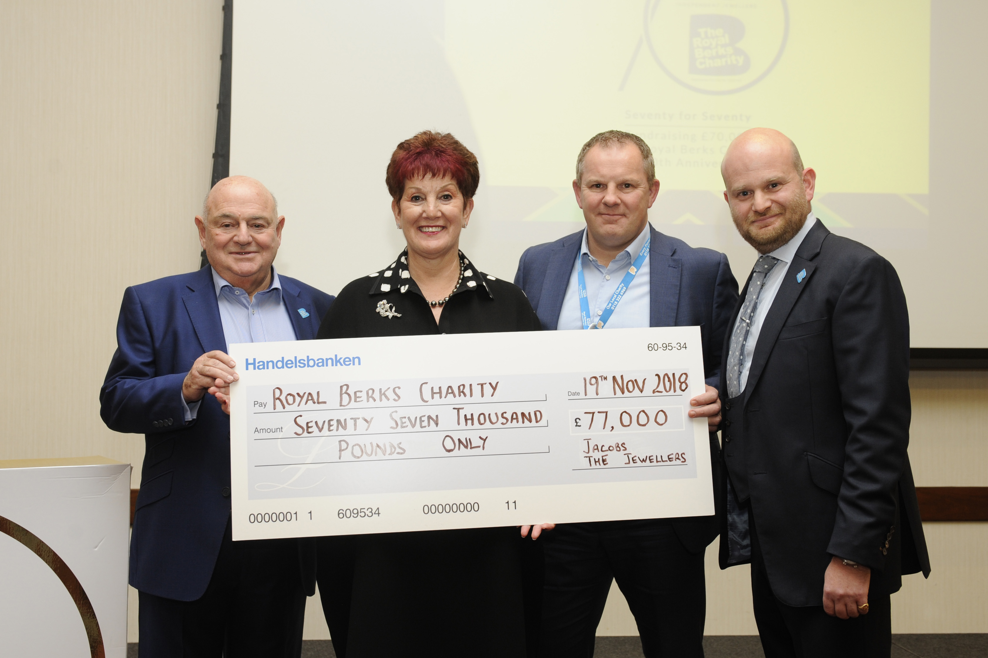 Jacobs beats charity fundraising target | Retail Jeweller