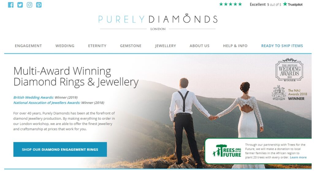 Purely Diamonds partners with Trees for the Future | Retail Jeweller