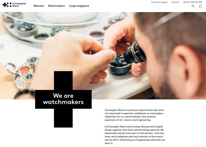 Christopher Ward unveils new website | Retail Jeweller