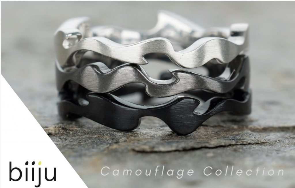 biiju enters the men’s jewellery market with new Camouflage collection ...