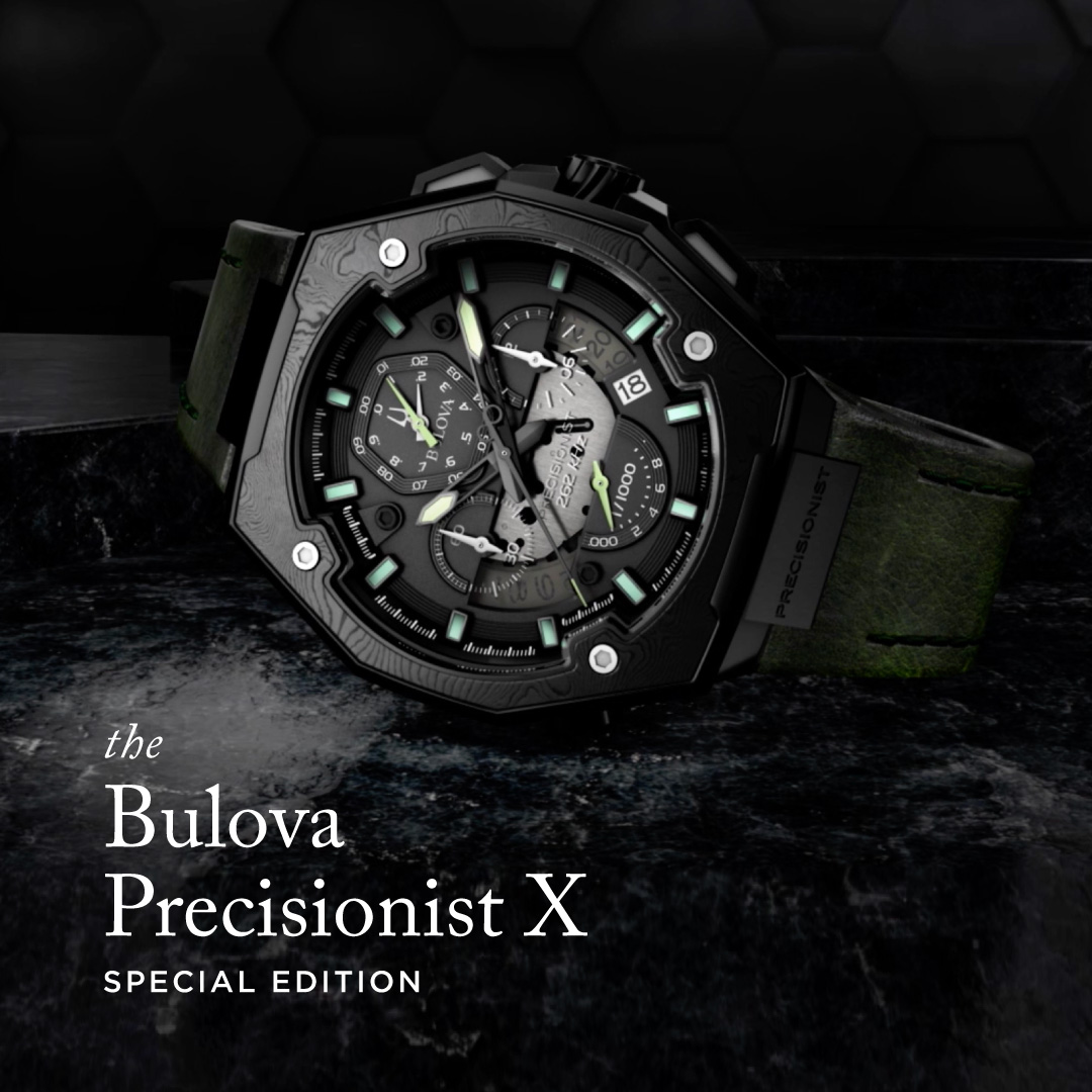 Bulova celebrates 10-year anniversary of Precisionist | Retail Jeweller
