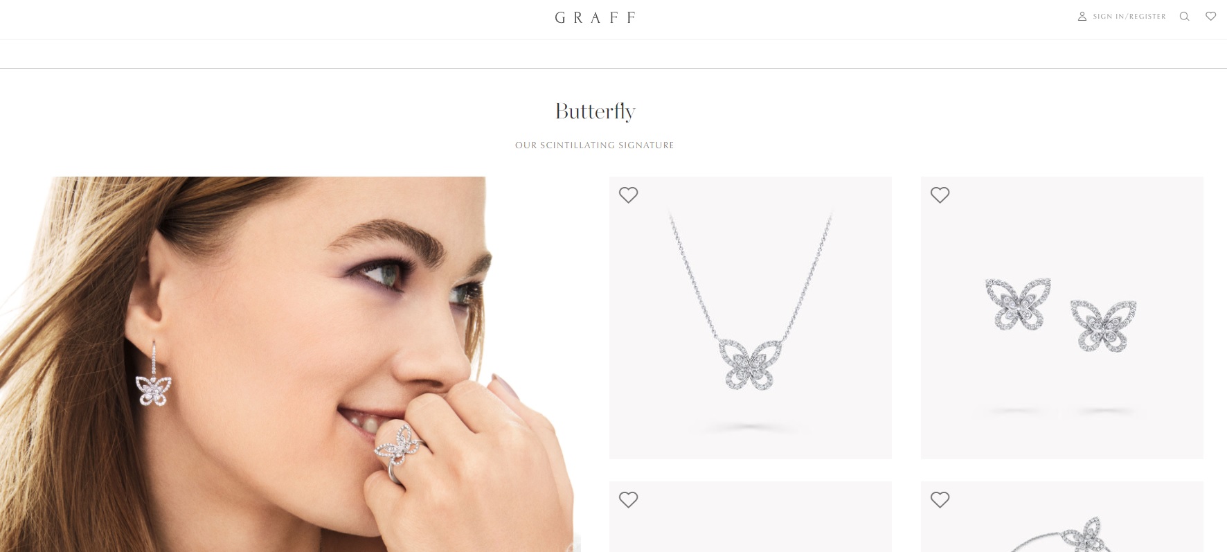Graff unveils new look website | Retail Jeweller