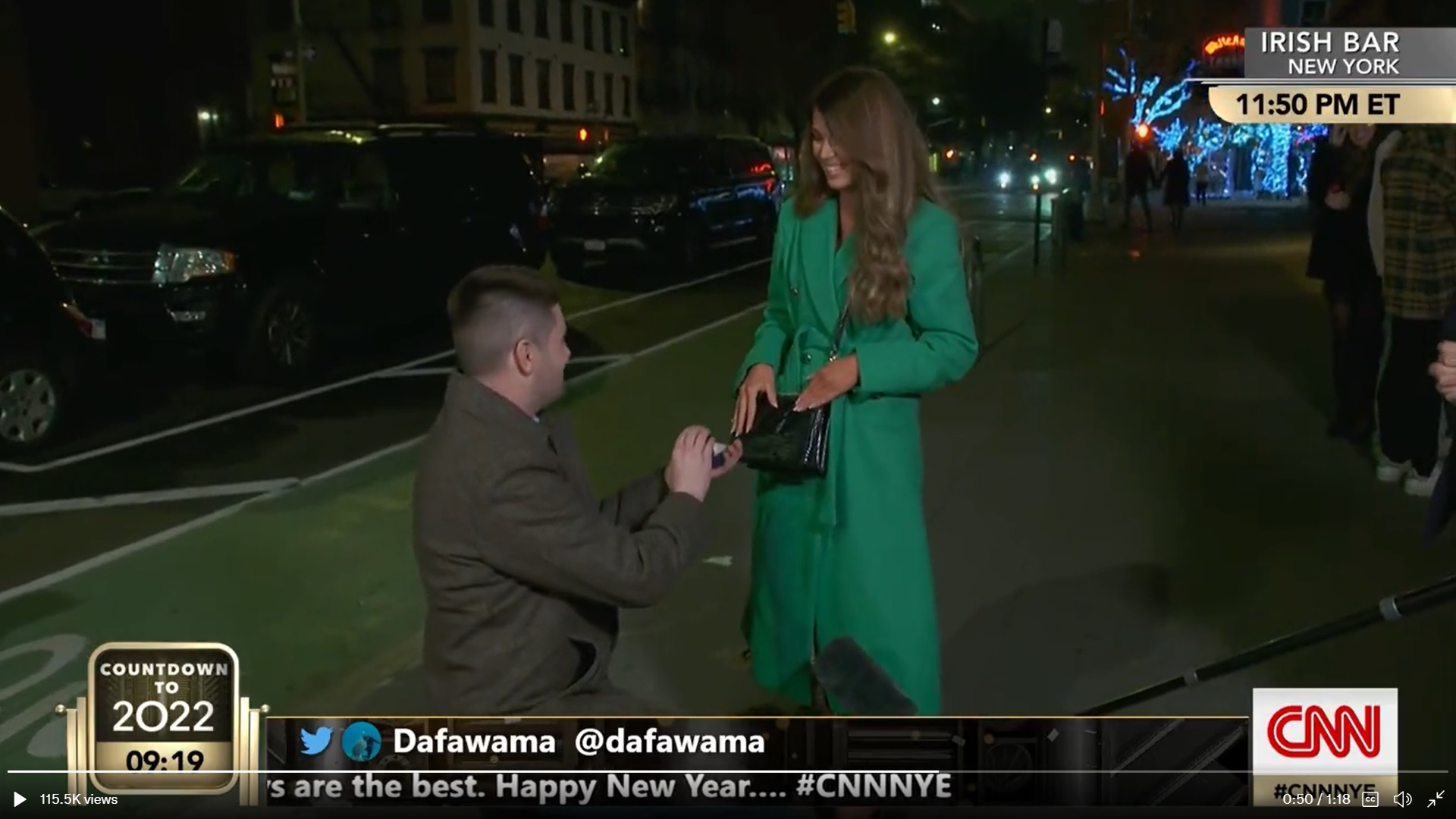 Jack Murphy customer proposes live on CNN New Year’s Eve show | Retail ...