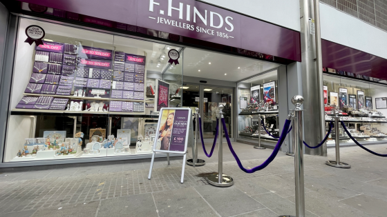 F.Hinds relocates to its Swindon store | Retail Jeweller