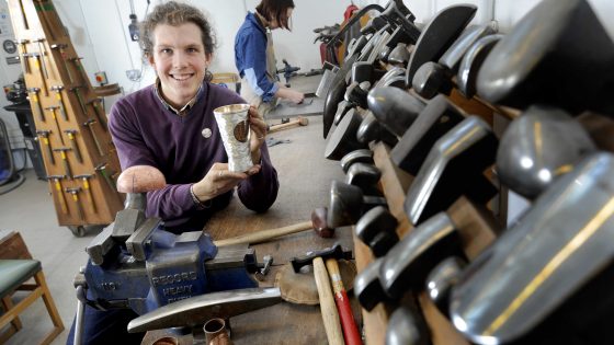 Glasgow silversmith wins award to create his own silver goblet | Retail ...