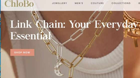 ChloBo reveals revamped website | Retail Jeweller