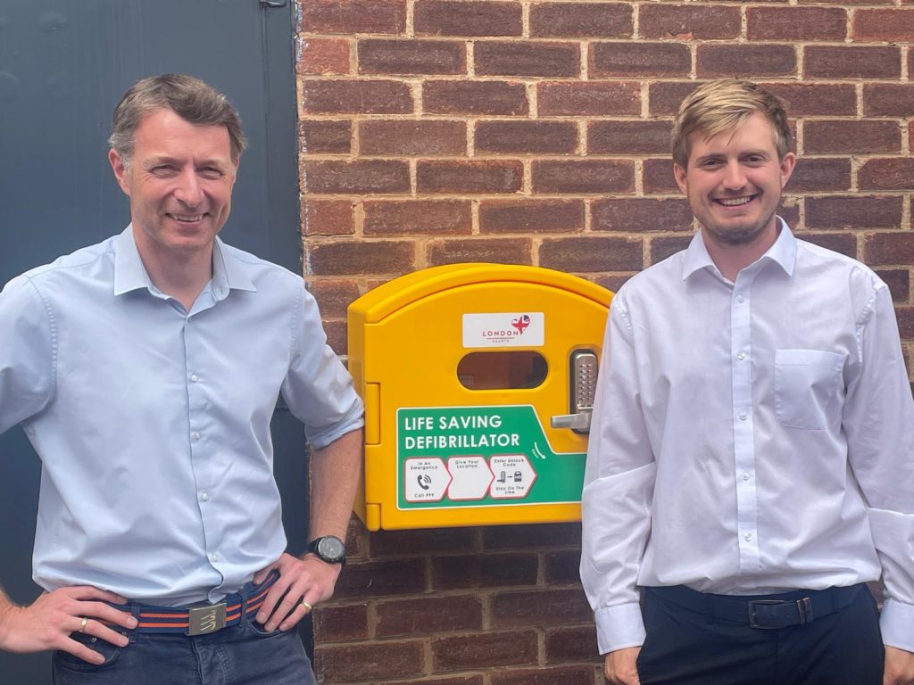 The Betts Group installs defibrillator at Spencer Street headquarters ...