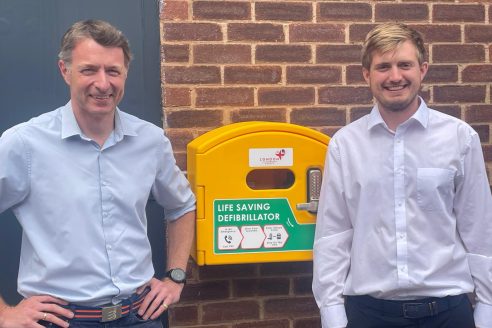 The Betts Group installs defibrillator at Spencer Street headquarters ...