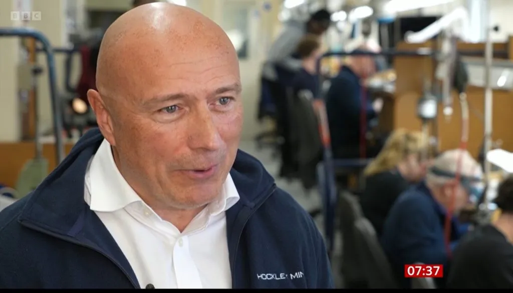 Hockley Mint managing director featured on BBC Breakfast | Retail Jeweller