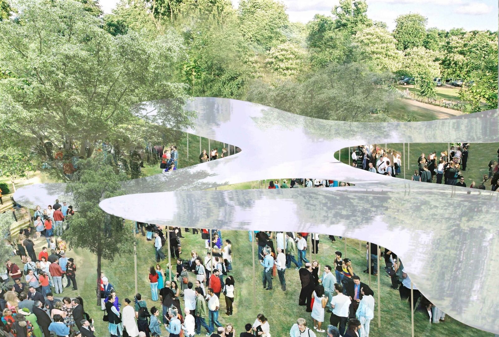 First look: SANAA's Serpentine Pavilion