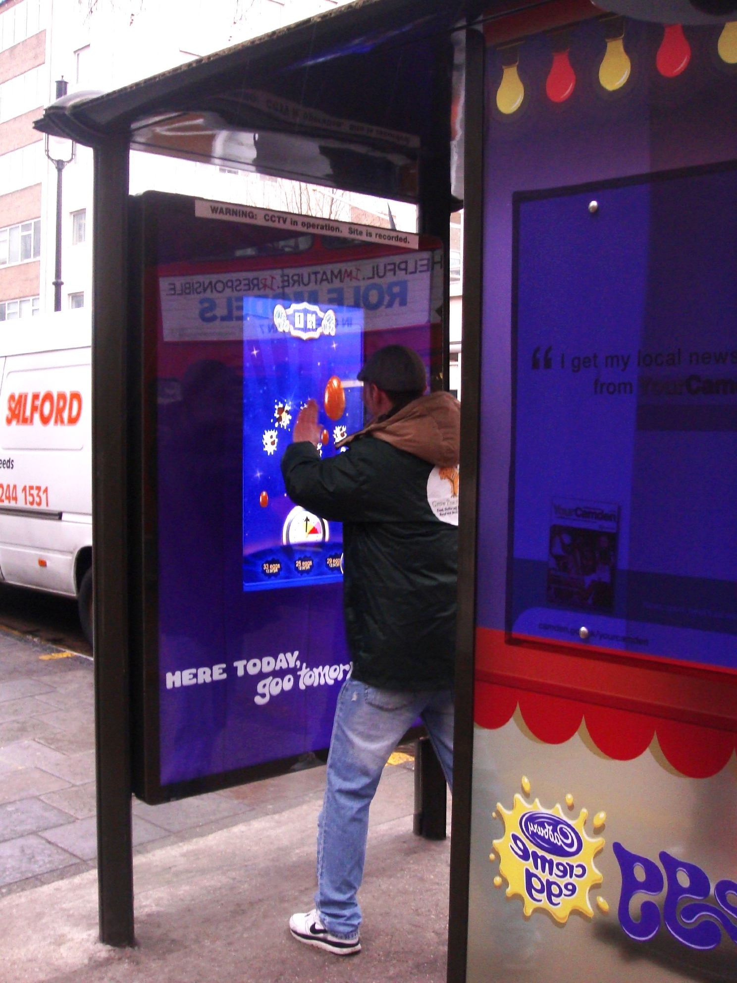 Egg-splatting bus stands are the future