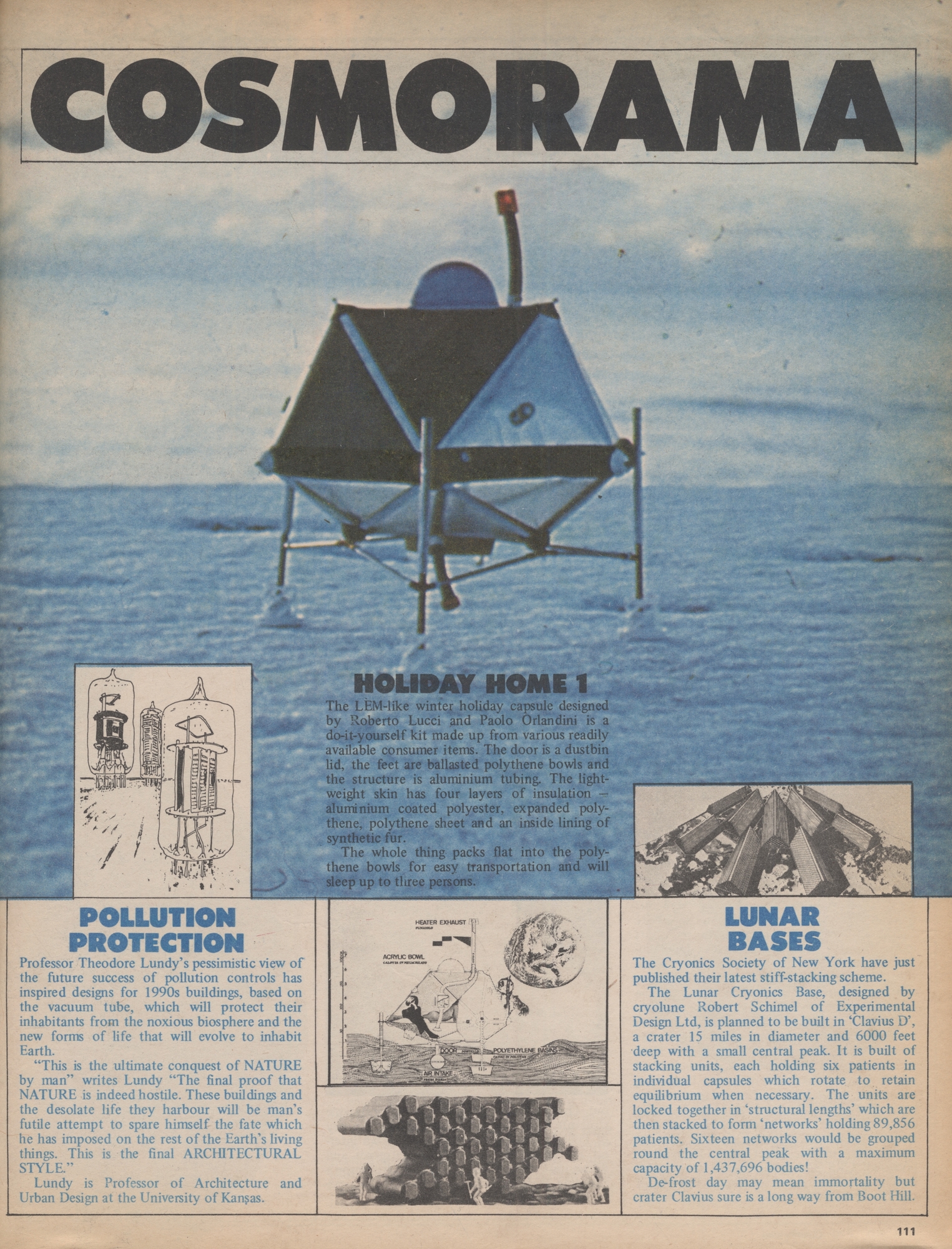 Architectural Design's Cosmorama - Back Issues