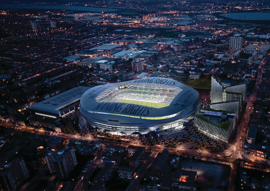 Spurs show off new stadium proposals
