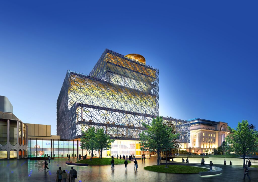 First look: Mecanoo’s Birmingham library