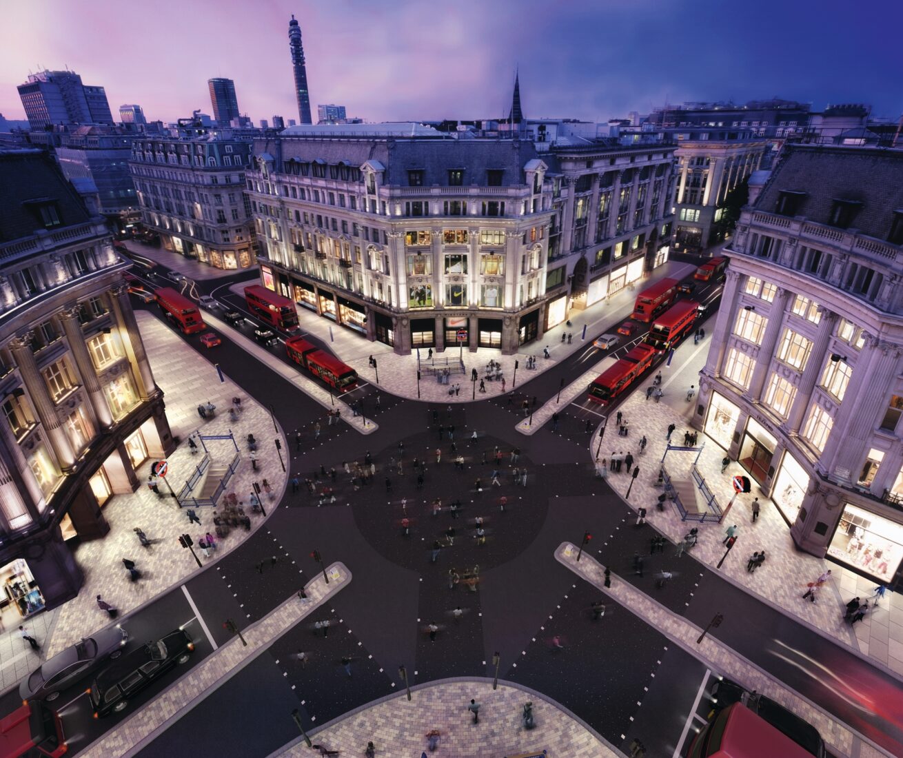 Re imagining Oxford Circus Re imagining Oxford Circus