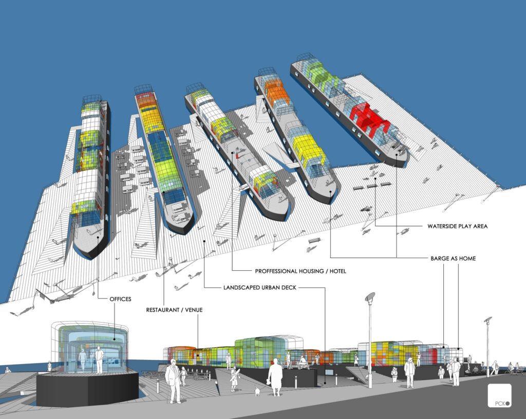 Barge to the future: contest winners unveiled